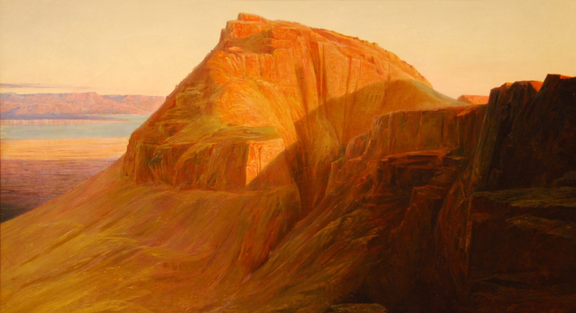Masada ved Dødehavet (1858) – Document Sverige