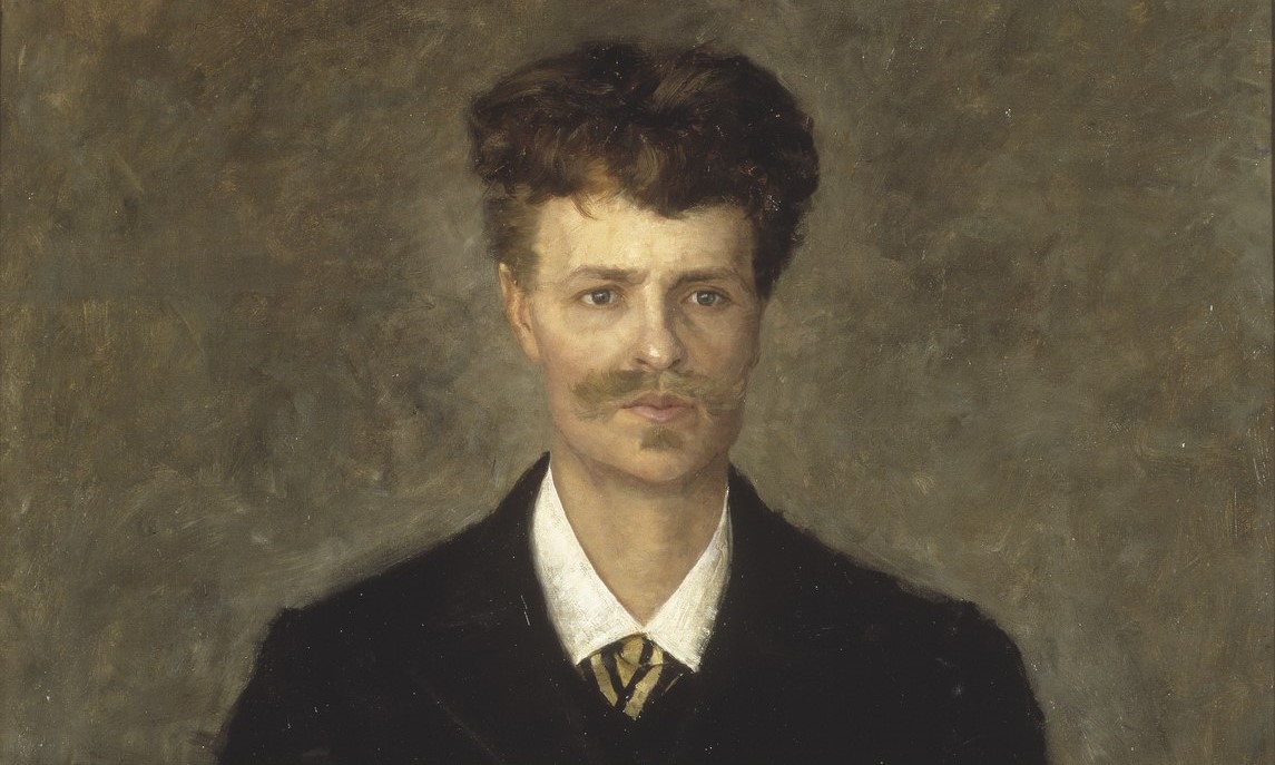 Portrett av forfatteren August Strindberg (1885). – Document Sverige