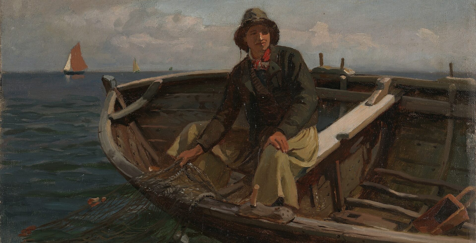 Fisker fra Rügen (1882). – Document Sverige