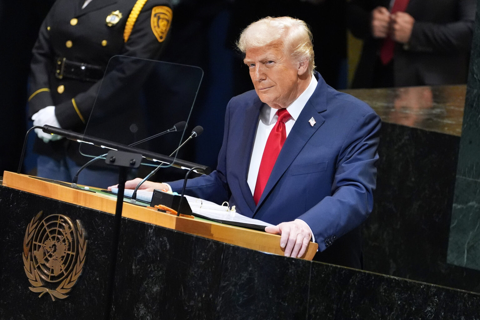 Trump kritiserade FN i sitt tal till generalförsamlingen – Document Sverige